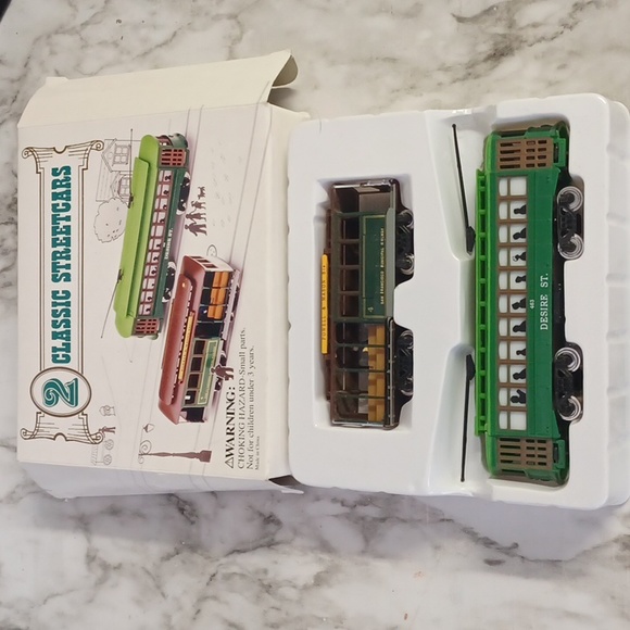 Toys | New In Box Vintage 2 Classic Streetcars Ho Scale Desire St San ...